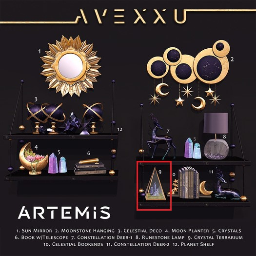 Second Life Marketplace - Avexxu : Artemis : Crystals